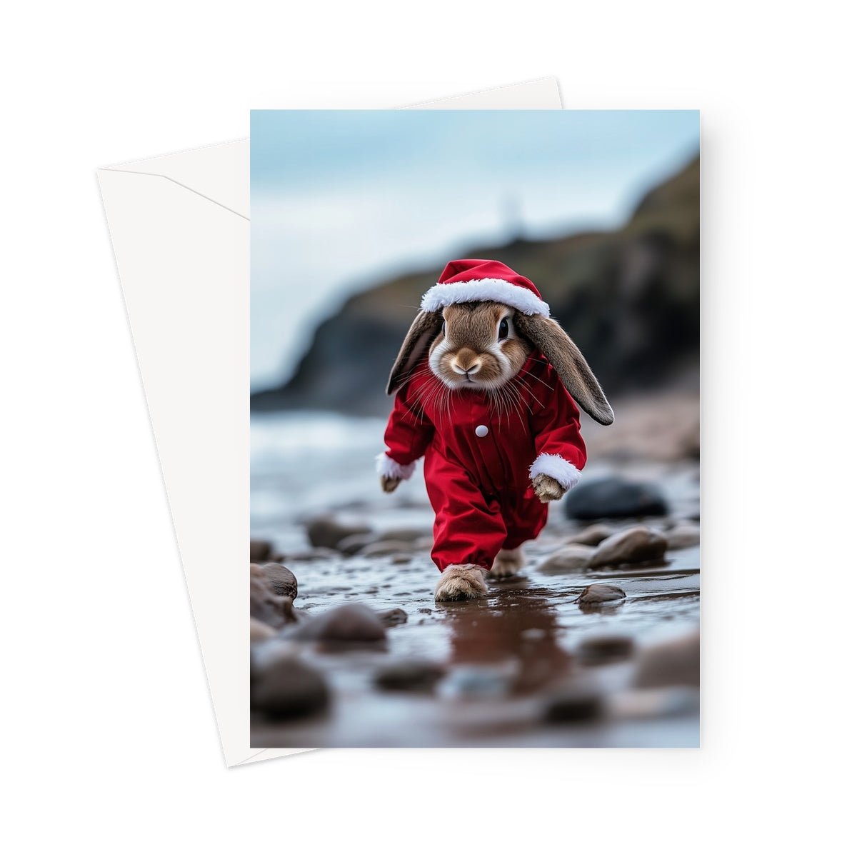 Grumpy Christmas Greeting Card – Victoria Beata